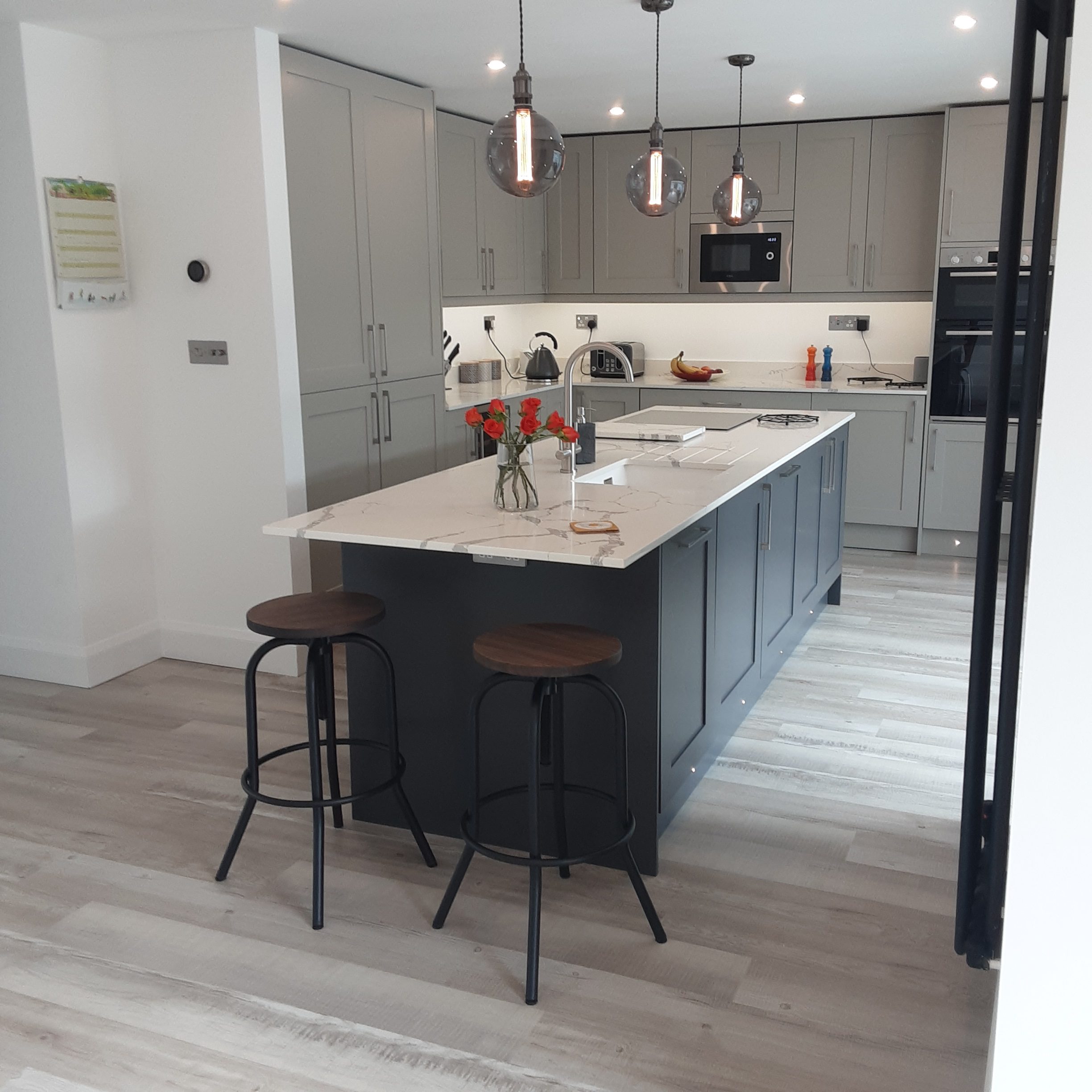 Opperman's Stone & Graphite Shaker Kitchen | The Kitchen Depot